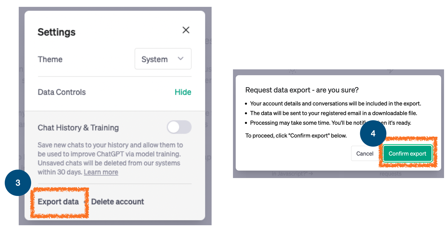 Super Simple! Backup ChatGPT Conversation Logs and Quickly Find, Disable Chat Log Function - AI ...