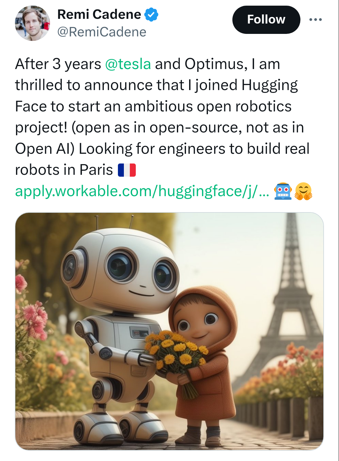 Hugging Face, the world's largest open source AI community, enters the field of open source ...