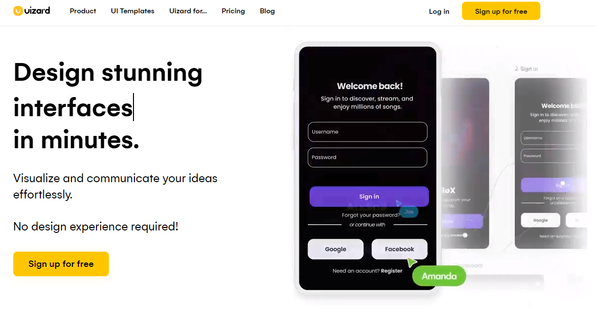 uizard: Artificial Intelligence-based AI-assisted graphic design tool for app and website UI ...