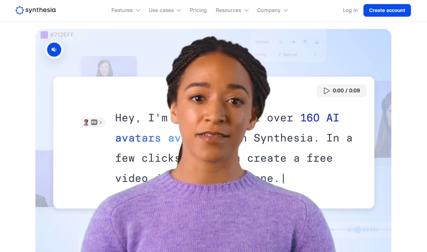Synthesia虚拟数字人Expressive-1 AI Avatars正式版发布 – AI-人工智能-1ai.net