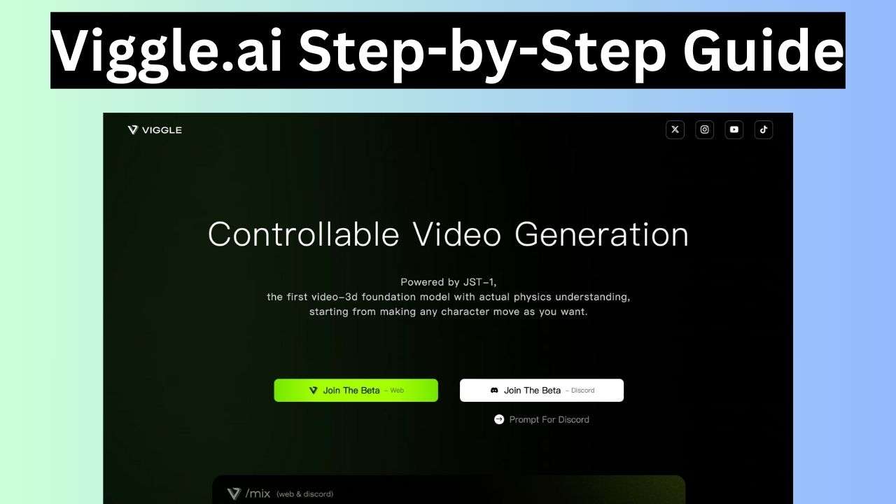 Viggle: Free AI video generation tool, AI that can generate videos by adding pictures and text ...