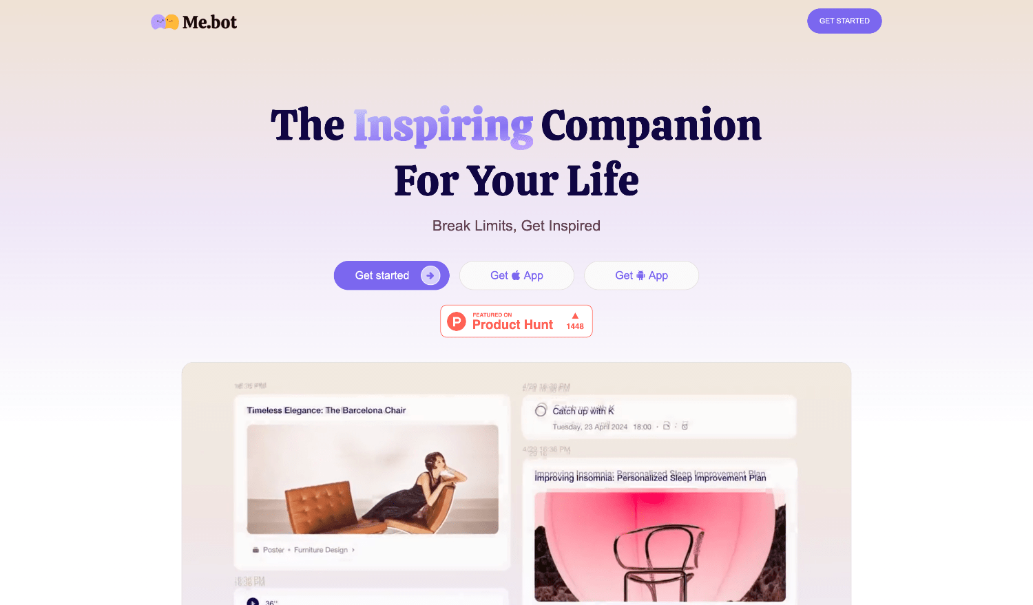 Me.bot: a personal AI assistant tool that helps users manage their daily affairs - AI-Artificial ...