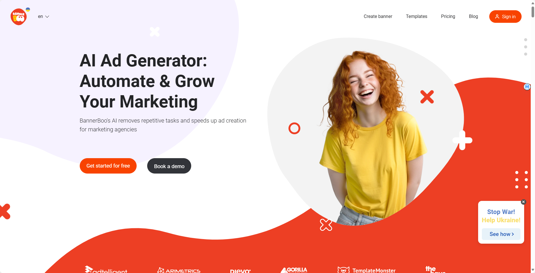 BannerBoo：横幅广告在线制作工具，点击几下就可以轻松制作各种广告横幅 – AI-人工智能-1ai.net