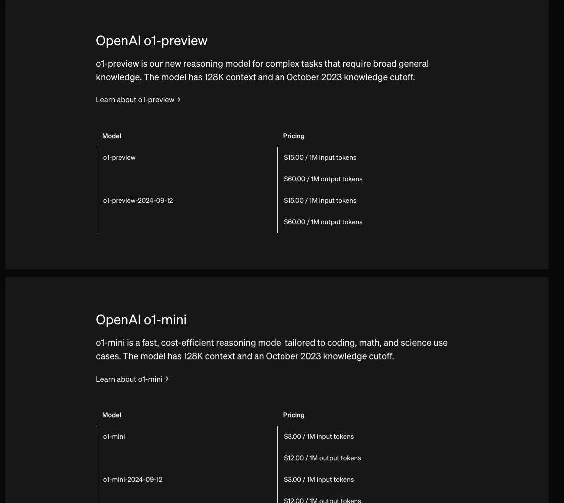 OpenAI 首款具备“推理”能力模型 o1 现已向企业 / 教育用户开放，每周最多使用 50 次 – AI-人工智能-1ai.net