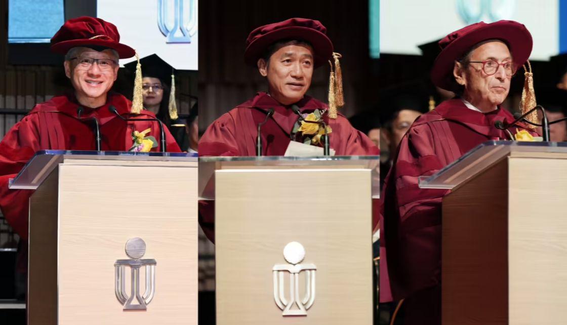 NVIDIA CEO Jen-Hsun Huang receives honorary doctorate from Hong Kong University of Science and ...