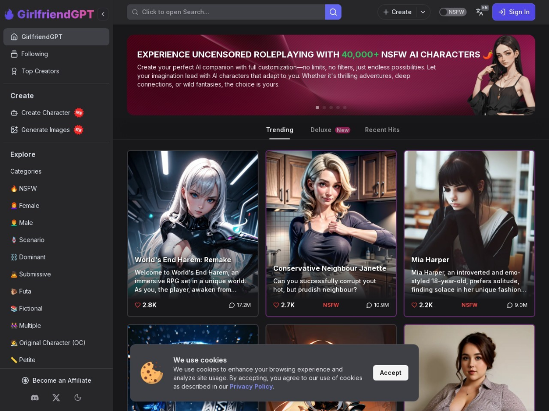 GirlfriendGPT: AI virtual girlfriend, users can create their own personalized AI girlfriend - AI ...