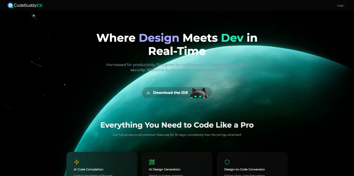 CodeBuddy IDE：AI编程工具，像专业人士一样编写代码 – AI-人工智能-1ai.net