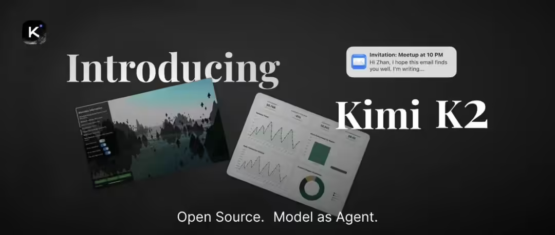 月之暗面 Kimi K2 发布并开源，擅长代码与 Agentic 任务 – AI-人工智能-1ai.net