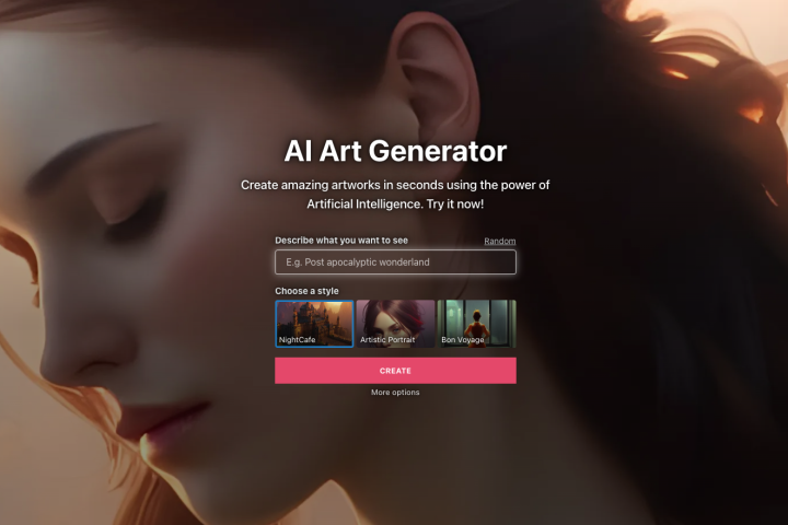 NightCafe Creator：一个在线AI绘画艺术图片生成器 - AI-人工智能-1ai.net
