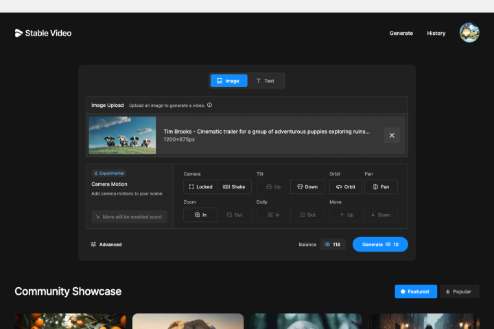 Stable Video Diffusion：Stability AI推出的AI视频生成平台 - AI-人工智能-1ai.net
