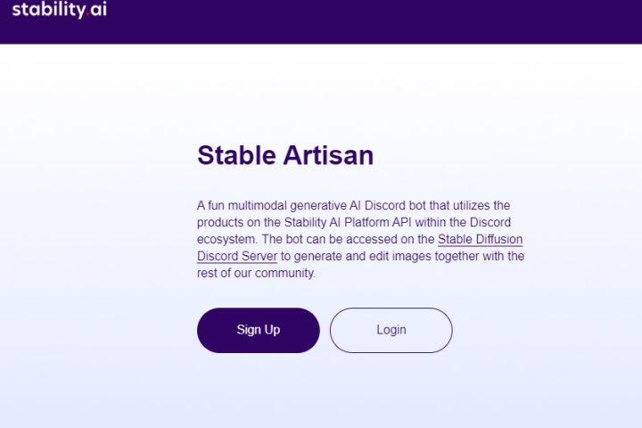 Stability AI 推出Stable Artisan Discord 机器人服务 让用户使用SD3、SVD功能 – AI-人工智能-1ai.net