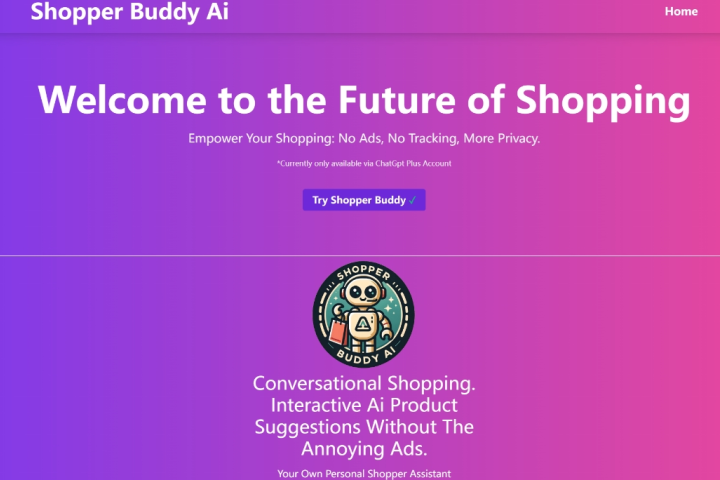 Shopping Buddy：免费AI购物助手，提供个性化推荐和即时问答，让购物更加便捷和愉快 – AI-人工智能-1ai.net