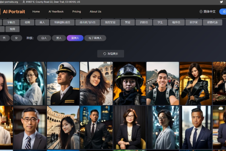 AI Portrait：AI头像生成器，一款在线免费制作AI头像与角色的应用 – AI-人工智能-1ai.net