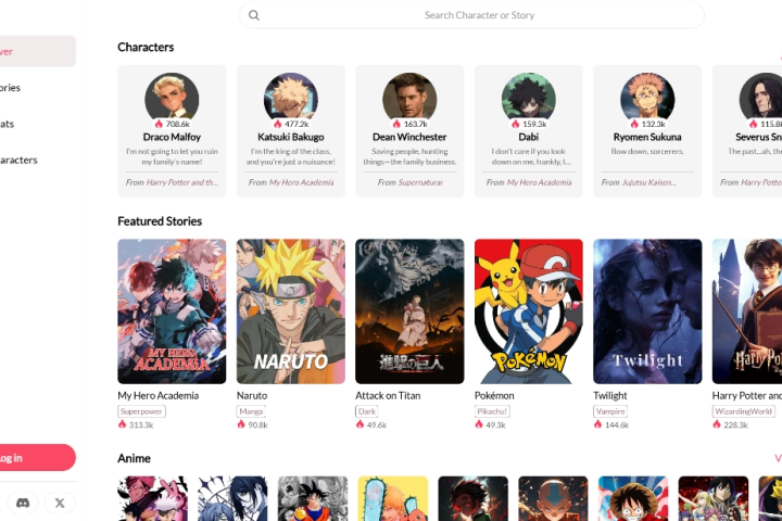 Ohai：一个AI角色扮演聊天应用，虚拟角色AI陪伴平台 – AI-人工智能-1ai.net