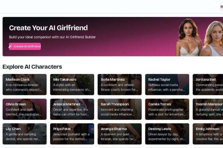 funfun.ai：AI虚拟女友，打造你梦想中的AI女友 – AI-人工智能-1ai.net