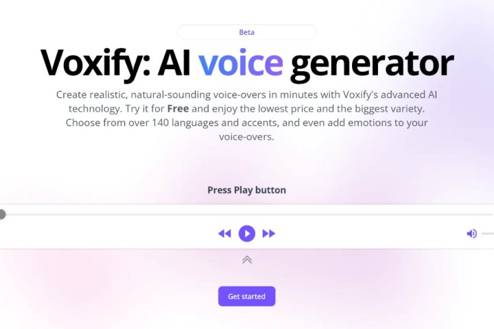 Voxify：AI语音生成工具，支持多种语言和声音选择 - AI-人工智能-1ai.net