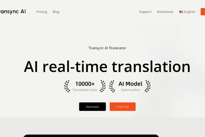 Transync AI：一款实时翻译工具，支持多种会议软件、无需插件 – AI-人工智能-1ai.net